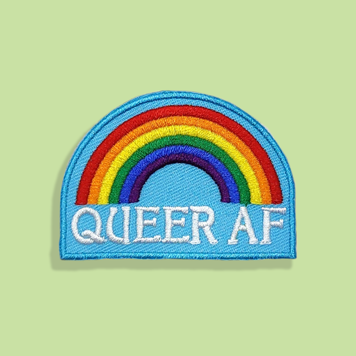 MAKE Original - Queer AF - Patch – MAKE Vancouver