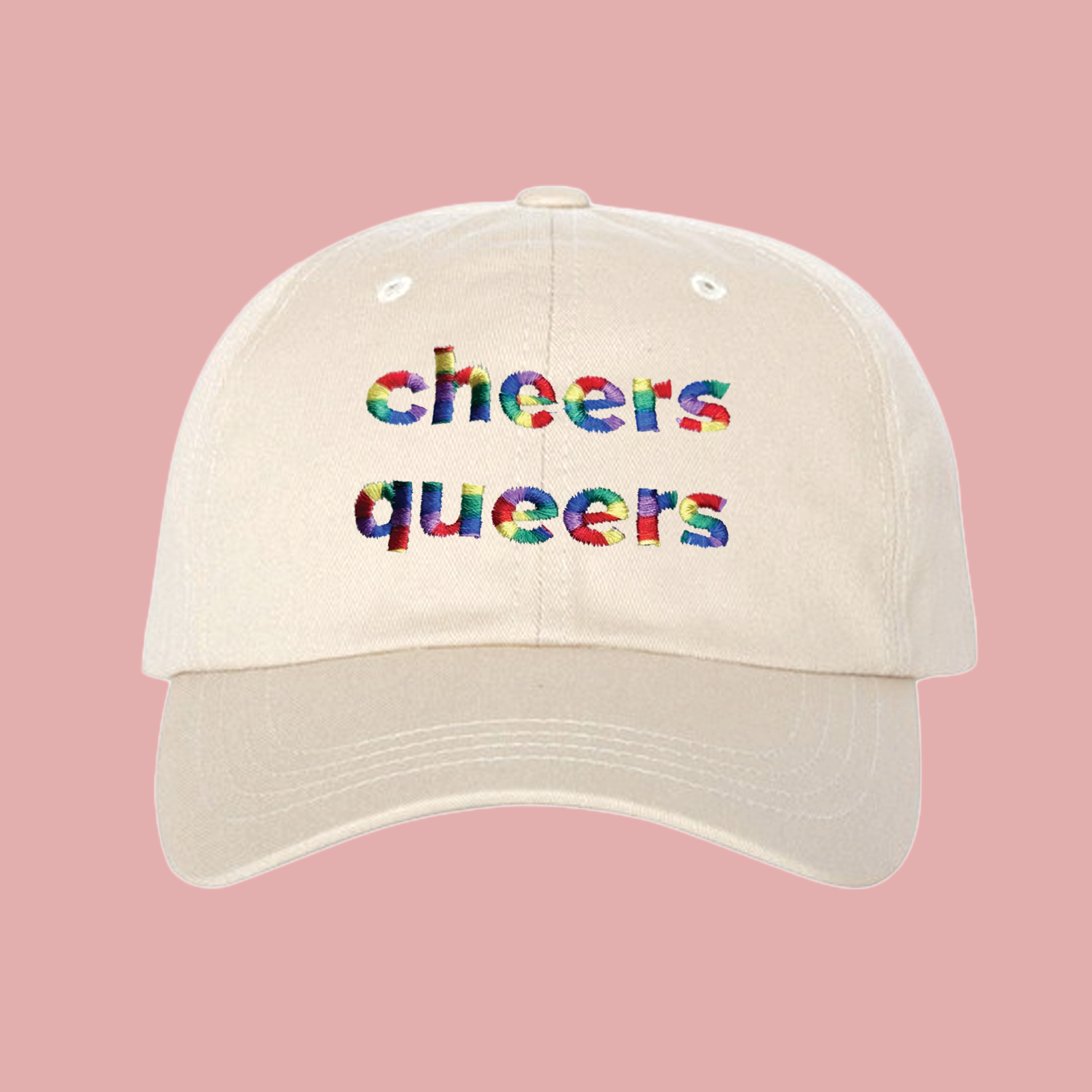 MAKE Original - Cheers Queers - Adult Chino Cap Cream – MAKE Vancouver