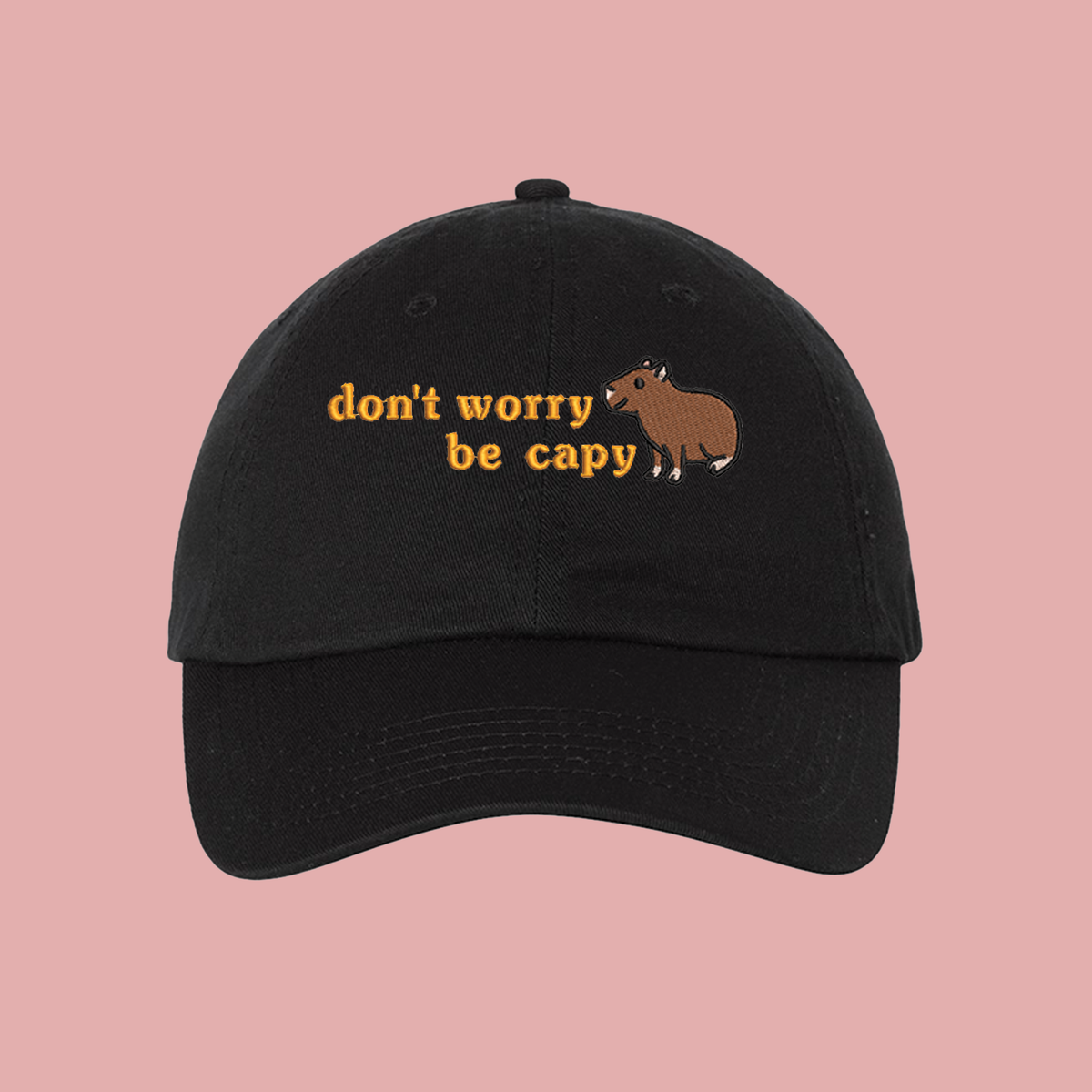 MAKE Original - Be Capy - Adult Chino Cap Black – MAKE Vancouver