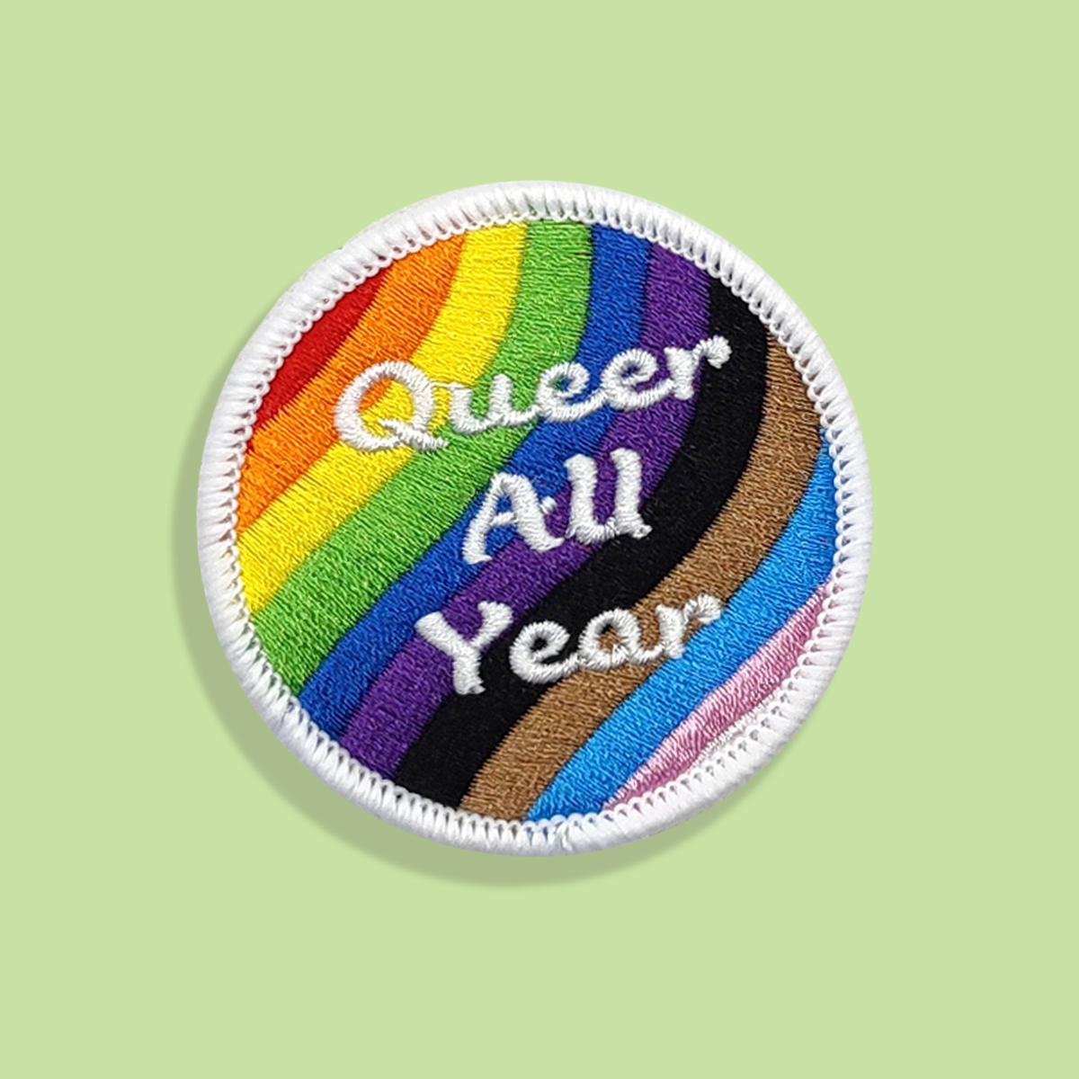 MAKE Original - Queer All Year - Patch – MAKE Vancouver