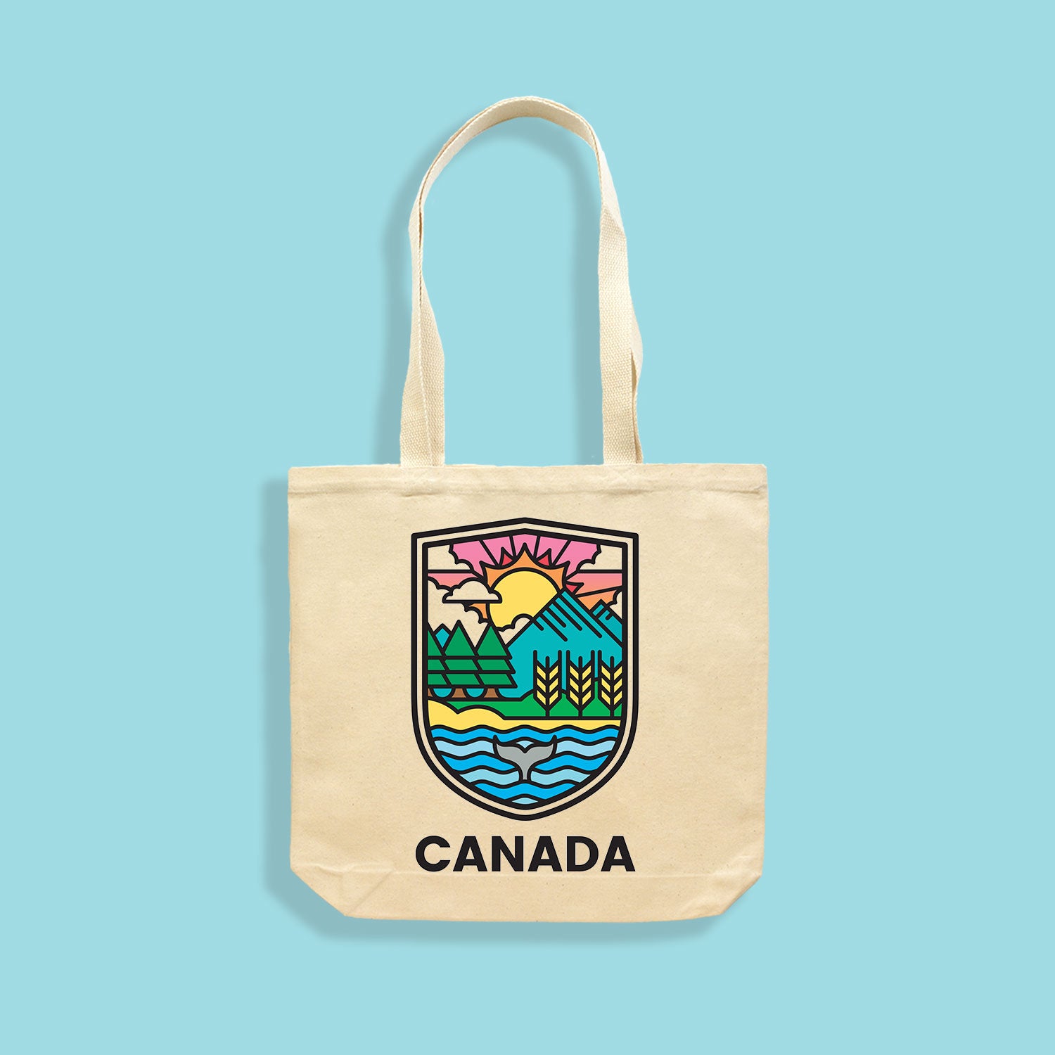 MAKE Original - Canada Crest Marcus Hynes - Tote Bag Natural – MAKE ...