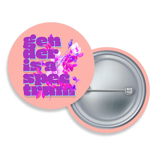 MAKE Original - Gender Is A Spectrum Angie Q Coates - Button Pin – MAKE ...