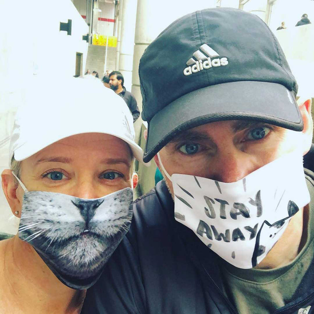 Russian Blue Cat Make Original Face Mask ADULT – MAKE Vancouver