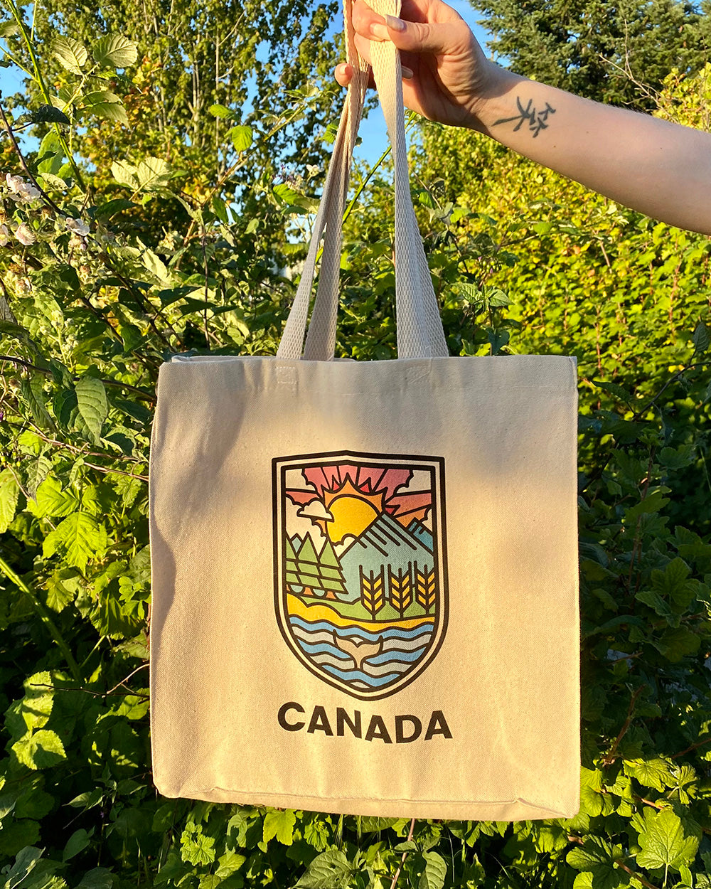 MAKE Original - Canada Crest Marcus Hynes - Tote Bag Natural – MAKE ...