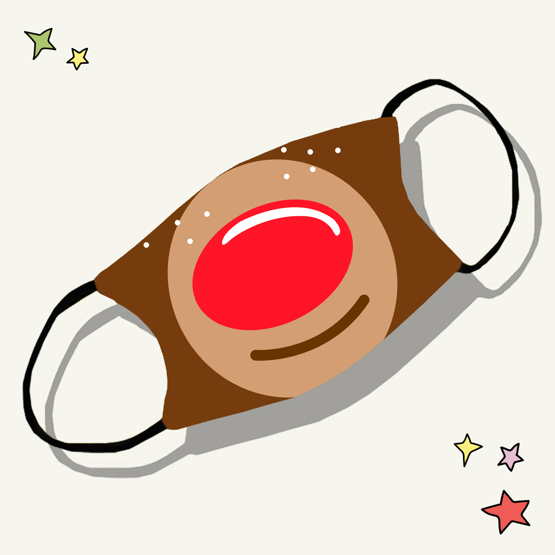 Rudolph Make Original Face Mask KIDS – MAKE Vancouver